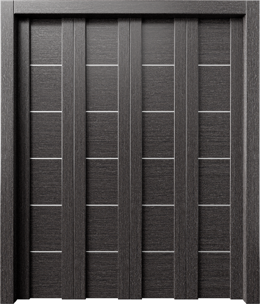 Double Bifold Door Moderna Infinity - Black Apricot: Premium Quality ...